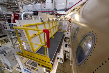 A350 FAL gets ready for the Freighter | Airbus