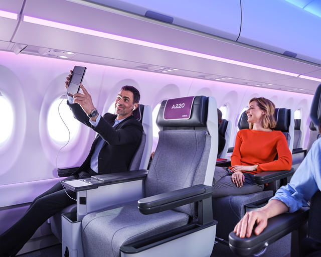 A220 Airspace cabin | Airbus